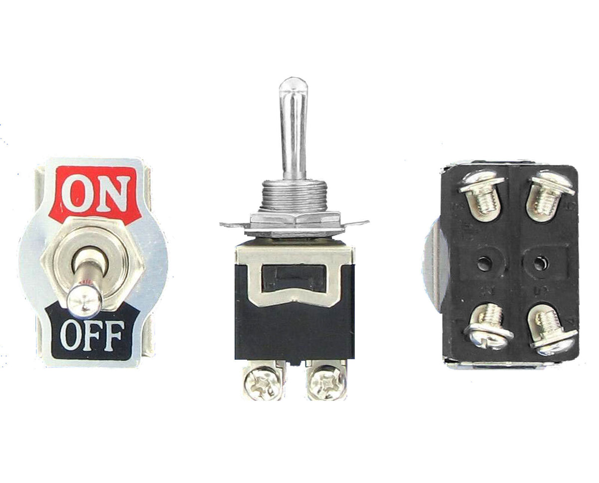 4-Pole Toggle Switch – Bat Wing Chassis